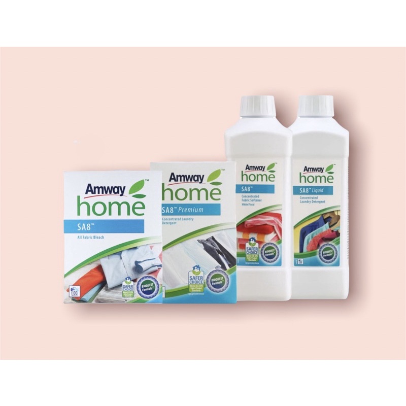 SA8 Laundry Concentrated Powder and Liquid Detergent/Bleach/Softener ...