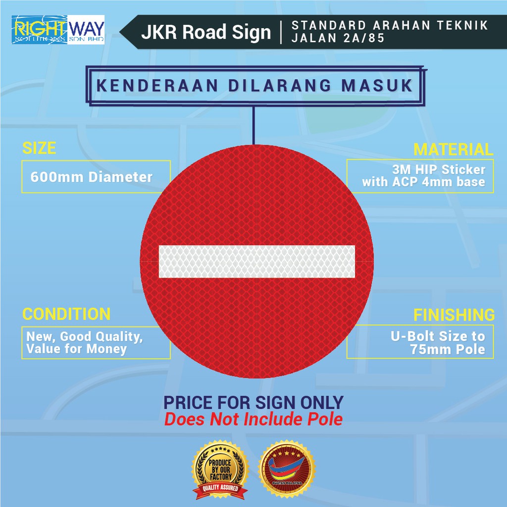 1. JKR ROAD SIGN / STANDARD ARAHAN TEKNIK JALAN 2A/85 / KENDERAAN ...