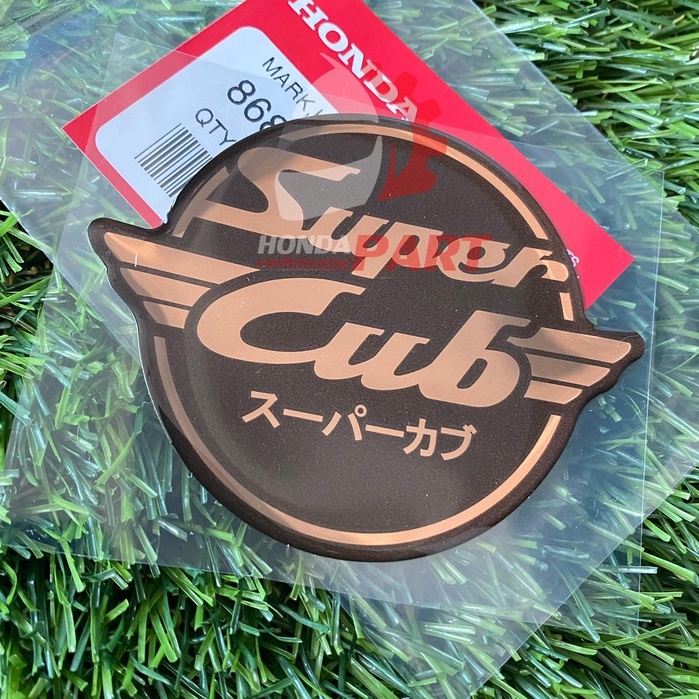 Real 3D Resin Super Cub Sticker | Shopee Malaysia
