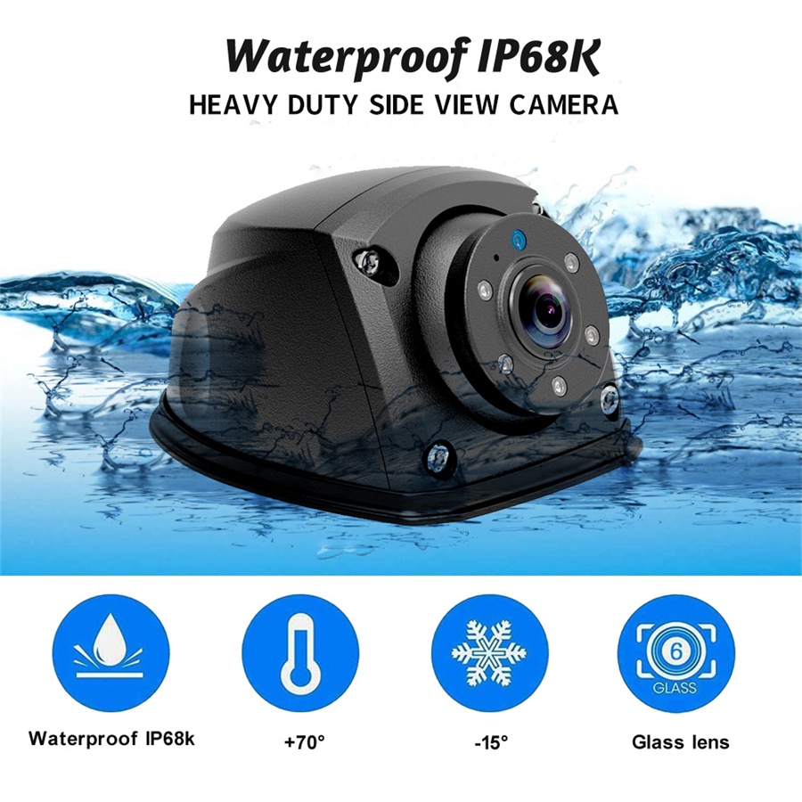 AHD Side Mounted Side View Camera without Parking Line, (The Reversing ...
