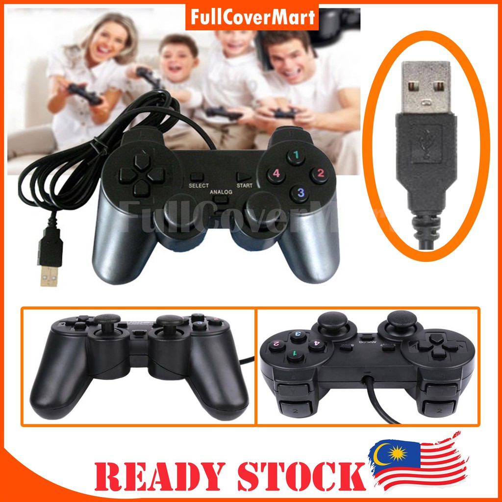 (PC17) Wired Gamepad USB Game Controller Gaming Joypad Joystick Control ...
