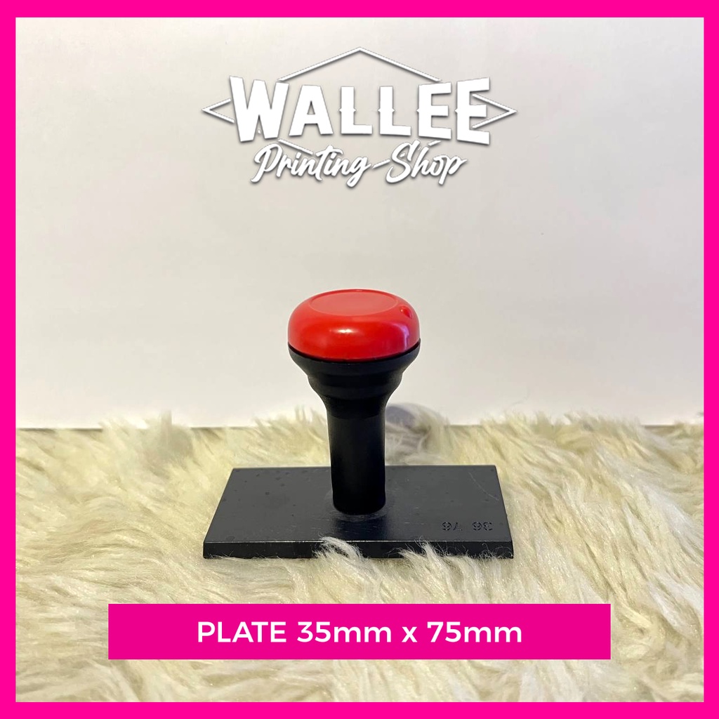 RUBBER STAMP PLATE ( FOR RUBBERSTAMP MAKER ) | Shopee Malaysia