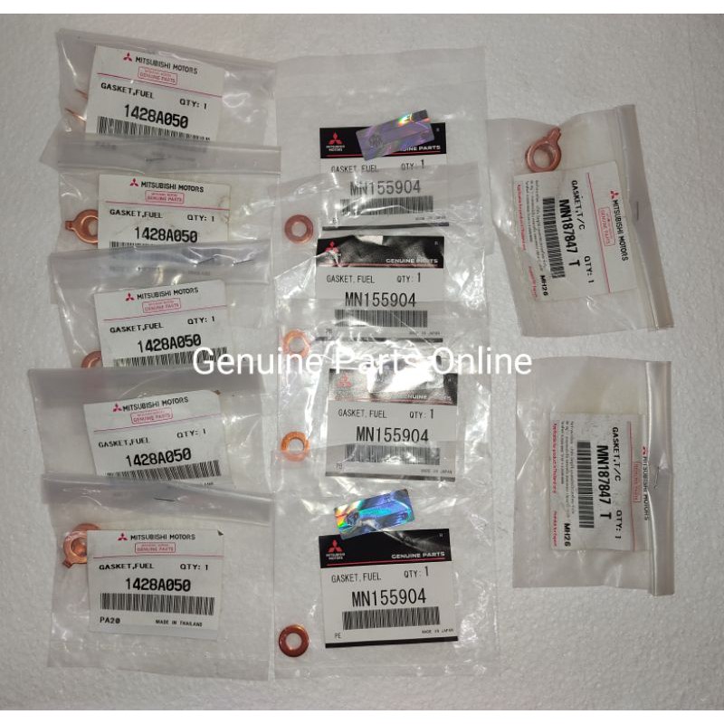 Gasket Washer Fuel Injection Nozzle & Fuel Line Triton 4WD 2.5 | Shopee ...