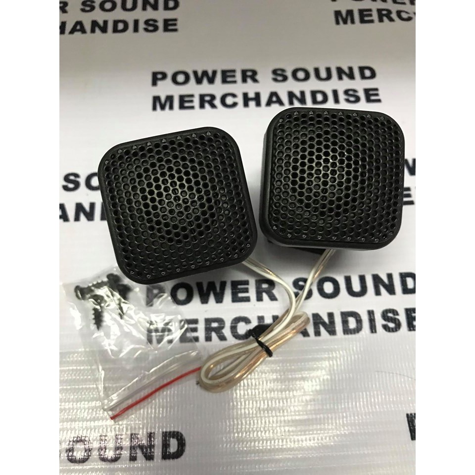 HL004 Small Piezo Tweeter w/ Stand Blister Pack (sold as PAIR/2pcs ...