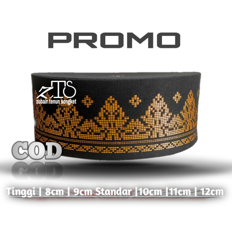 HITAM Songkok Cap songket Caps, Many Colors And Motifs Of Black Gold ...