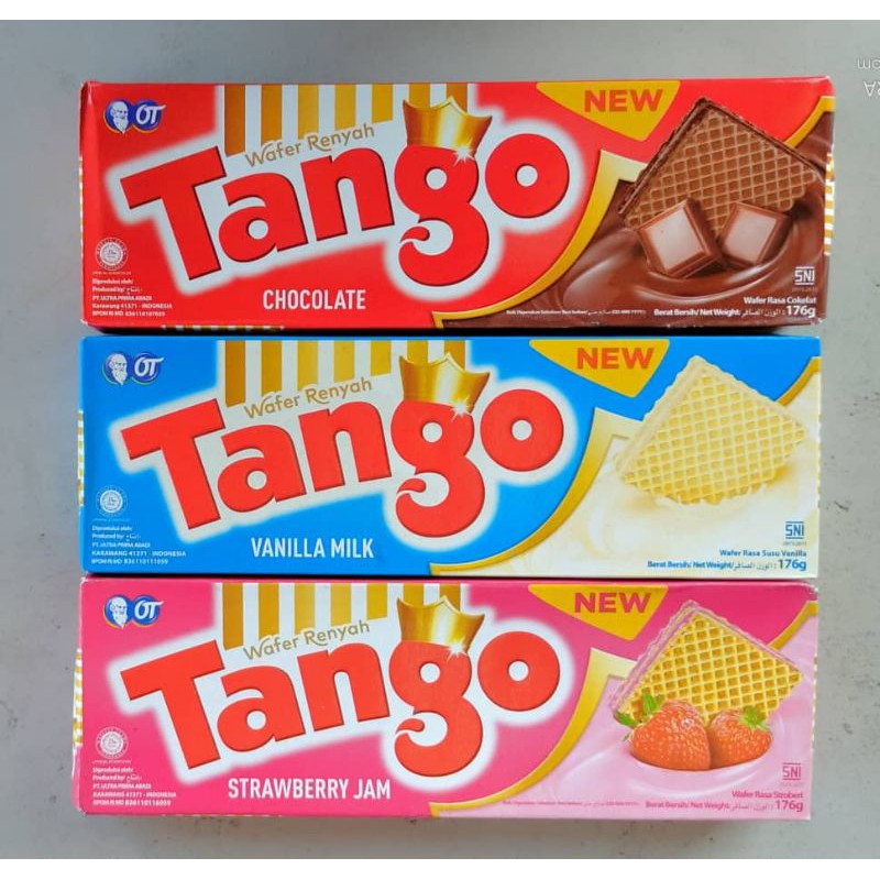 Tango Wafer chocolate renyah 133g | Shopee Malaysia
