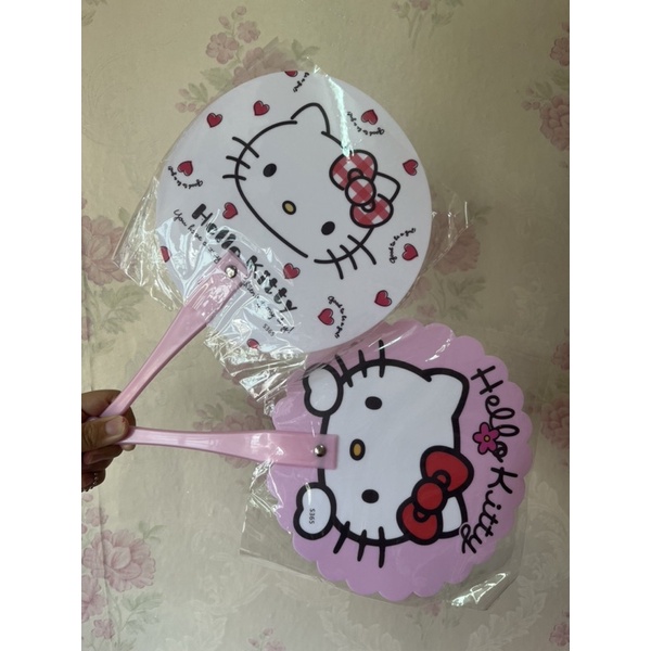 Hello Kitty Hand Fan Kids Cute Comel Manual Cartoon Mickey Mouse ...