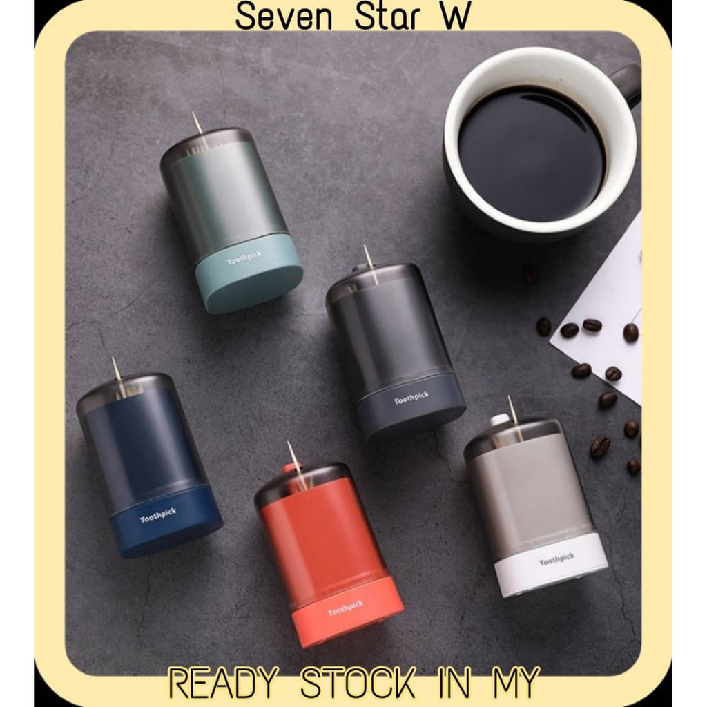 🔥 爆款 🔥 Push - button toothpick box creative high-end restaurant pop-up ...