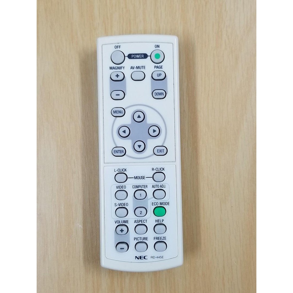 Original NEC Projector Remote Control (RD-445E) | Shopee Malaysia