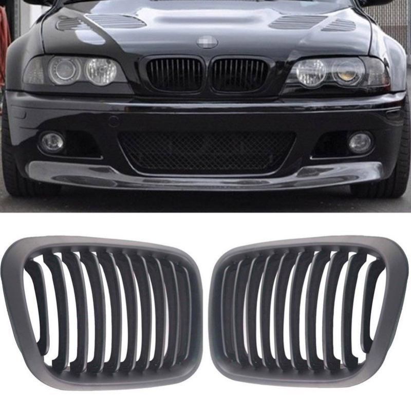 bmw e46 front grille all black color | Shopee Malaysia