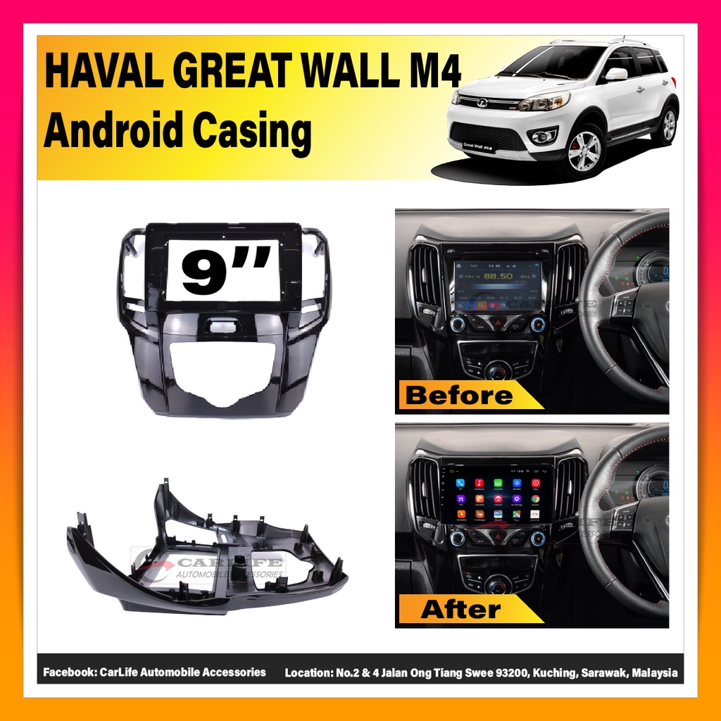 Haval Great Wall M5 9" Android Casing | Shopee Malaysia