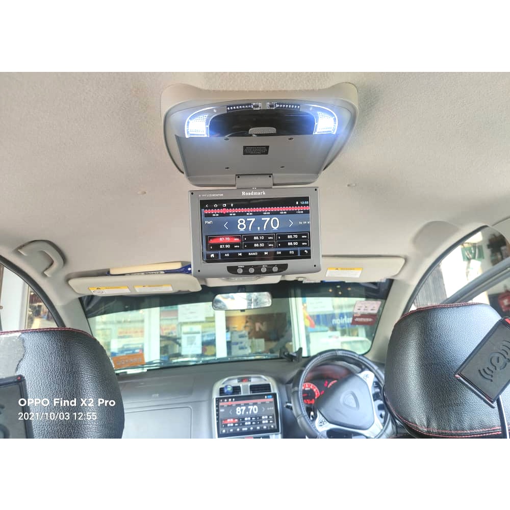LEON Proton Exora 9 inch FHD LED LCD Roof Monitor Super Slim Beige and ...