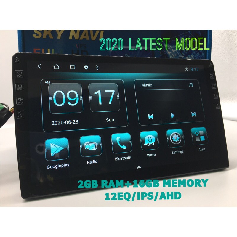 (2+16)2020 SKY NAVI T3L ANDROID 10.0 (2GB RAM 16GB MEMORY) | Shopee ...