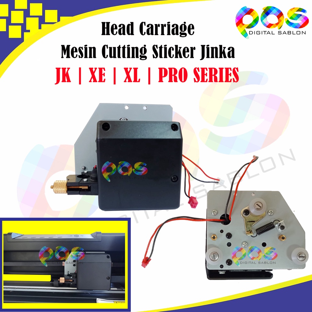 MESIN Carriage Jinka Sticker Cutting Machine | Jinka XE Search Head ...