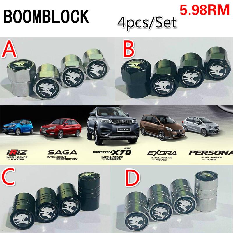 4pcs/Set Proton Car Wheel Tire Tyre Valve Stem Air Caps Car Cover For ...