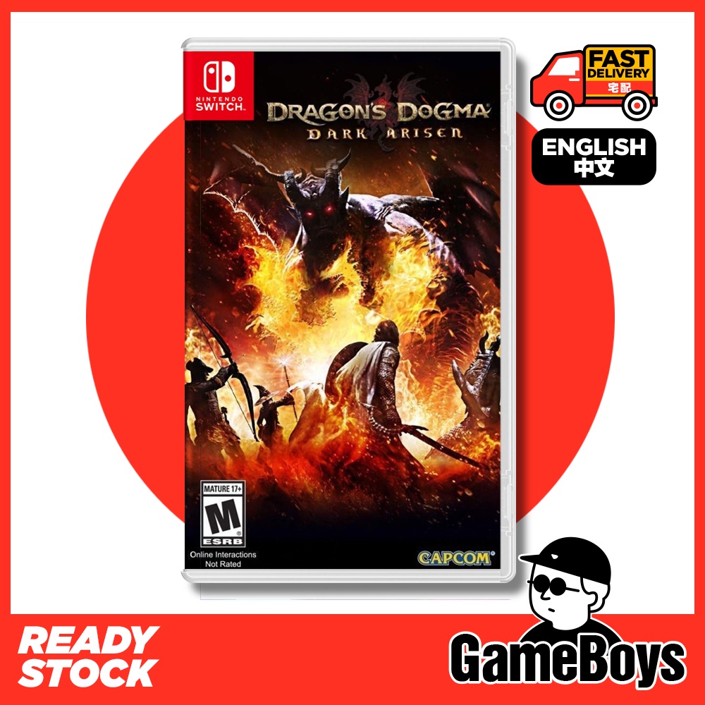 Nintendo Switch Dragons Dogma Dark Arisen [Chi/Eng] | Shopee Malaysia