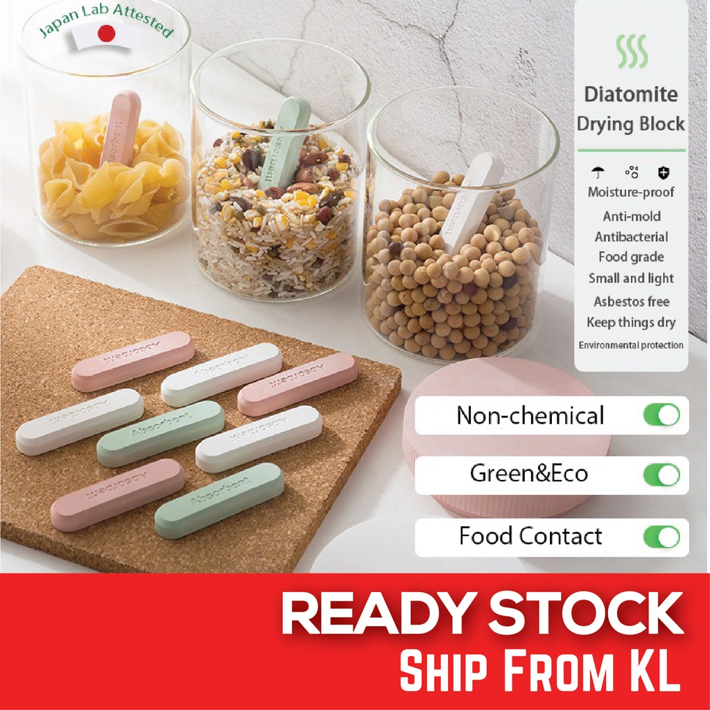 Japan Food Diatomite Desiccant Moisture Drying Block Strip Cube ...