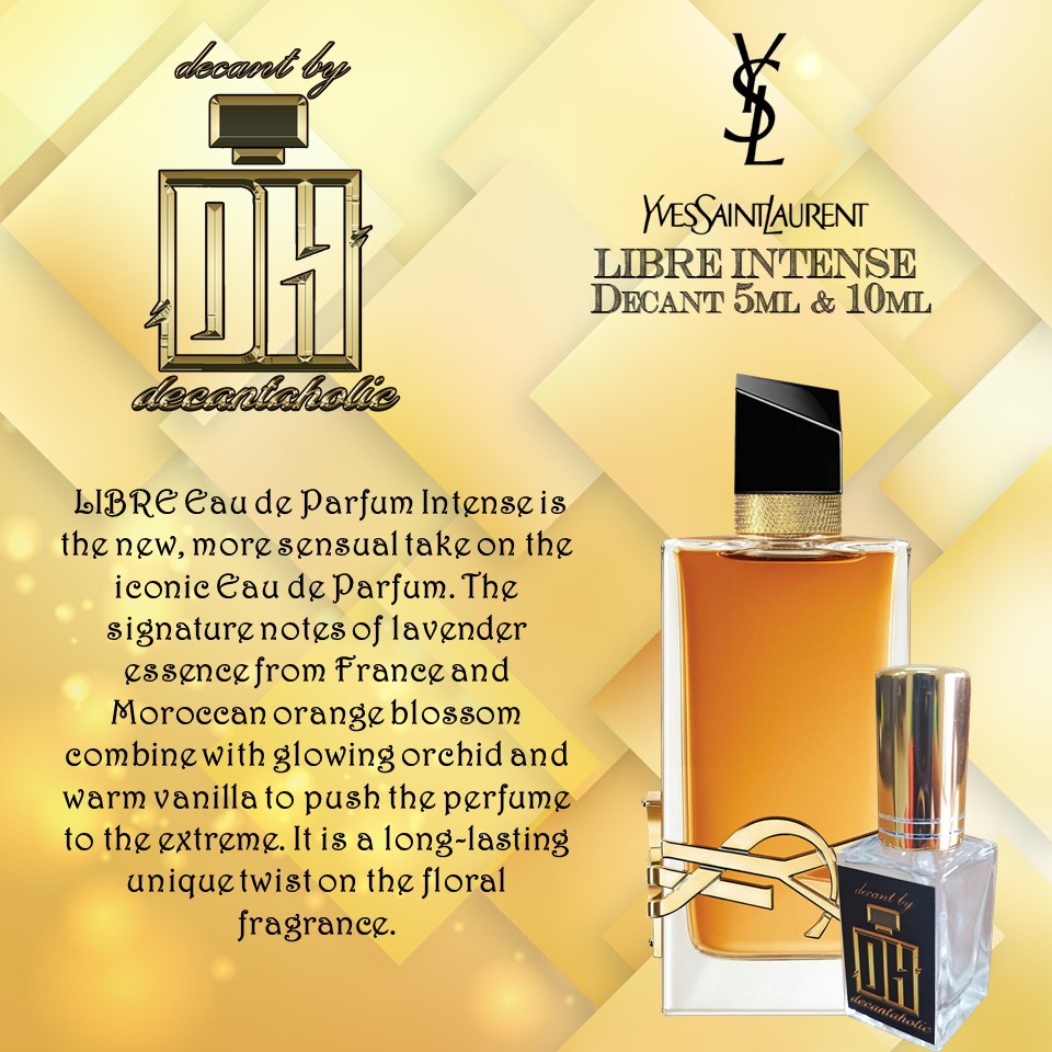 Original Libre EDP Intense decant 3ml/5ml/10ml | Shopee Malaysia