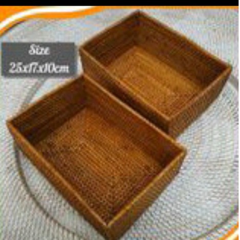 SQuare rattan box | Shopee Malaysia