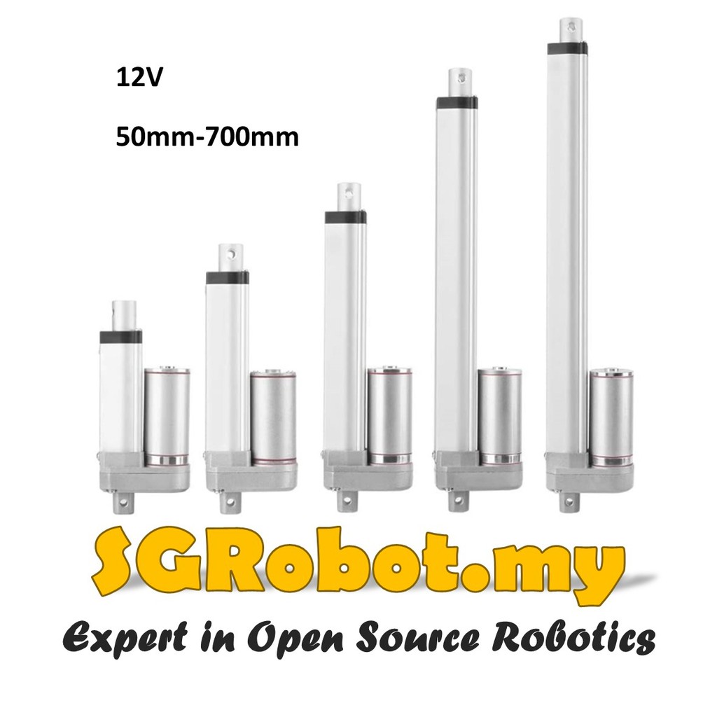 12V Linear Motor Linear Actuator Self Locking Autogate Electric DC Gear ...