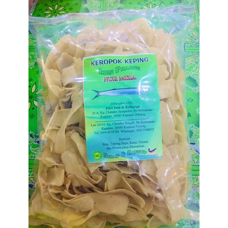 🔥🔥🔥KEROPOK KEPING IKAN PARANG,KEROPOK KEPING PUTIH,KEROPOK KEPING VIRAL ...