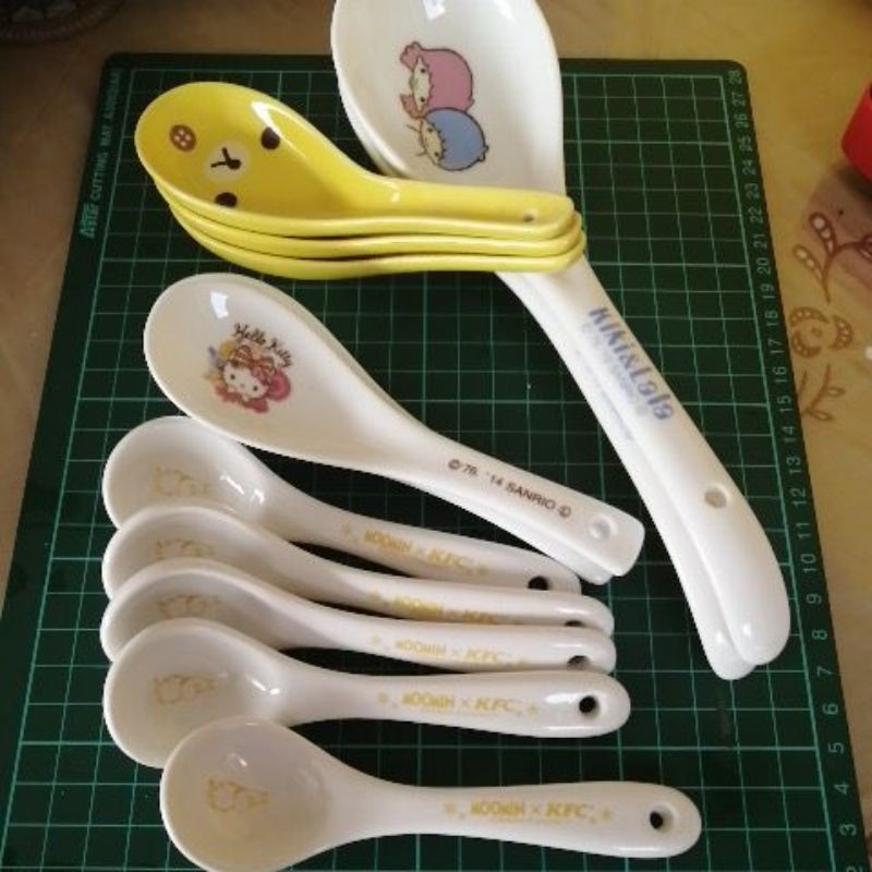 【READY STOCK】 小勺子 汤勺 SPOON MOOMIN RILAKKUMA HELLO KITTY | Shopee Malaysia