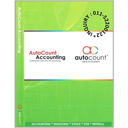 AutoCount Accounting & Stock - Express Complete | Shopee Malaysia