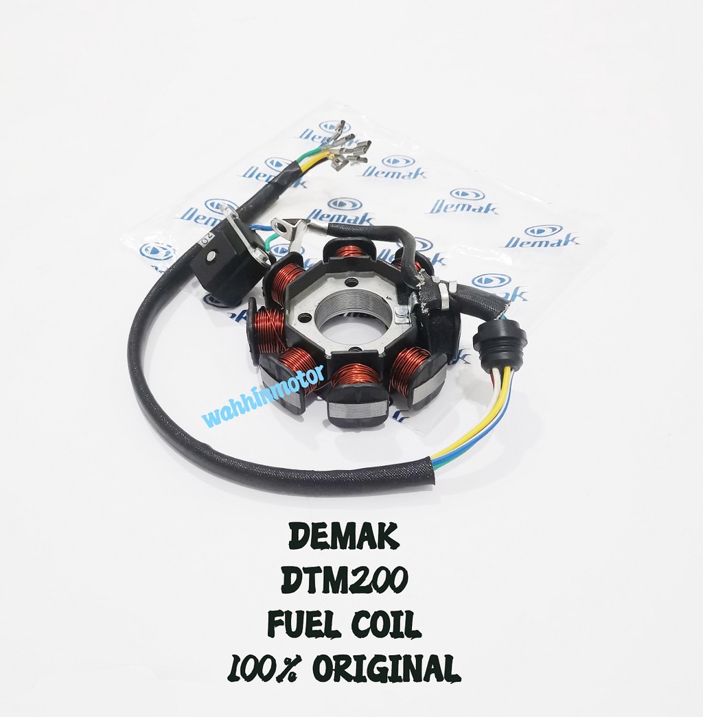 DEMAK DTM 150 DTM 200 DTM STATOR FUEL COIL ASSY START COIL - 100% ...