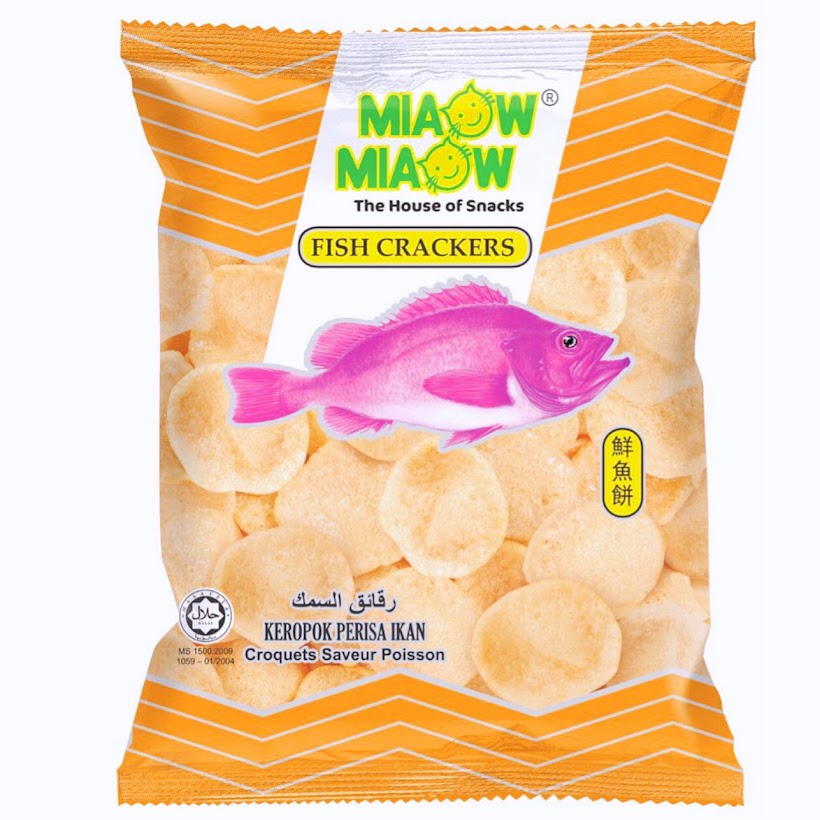 Miaow Miaow Snacks Crackers Assorted Flavour 50g/ 60g | Shopee Malaysia