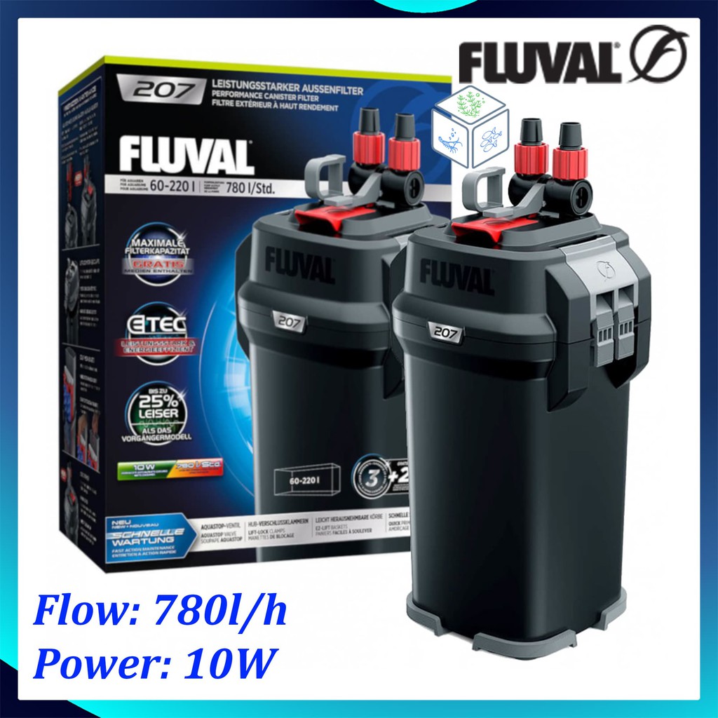 Fluval 207 High Performance Aquarium Canister Filter | Shopee Malaysia