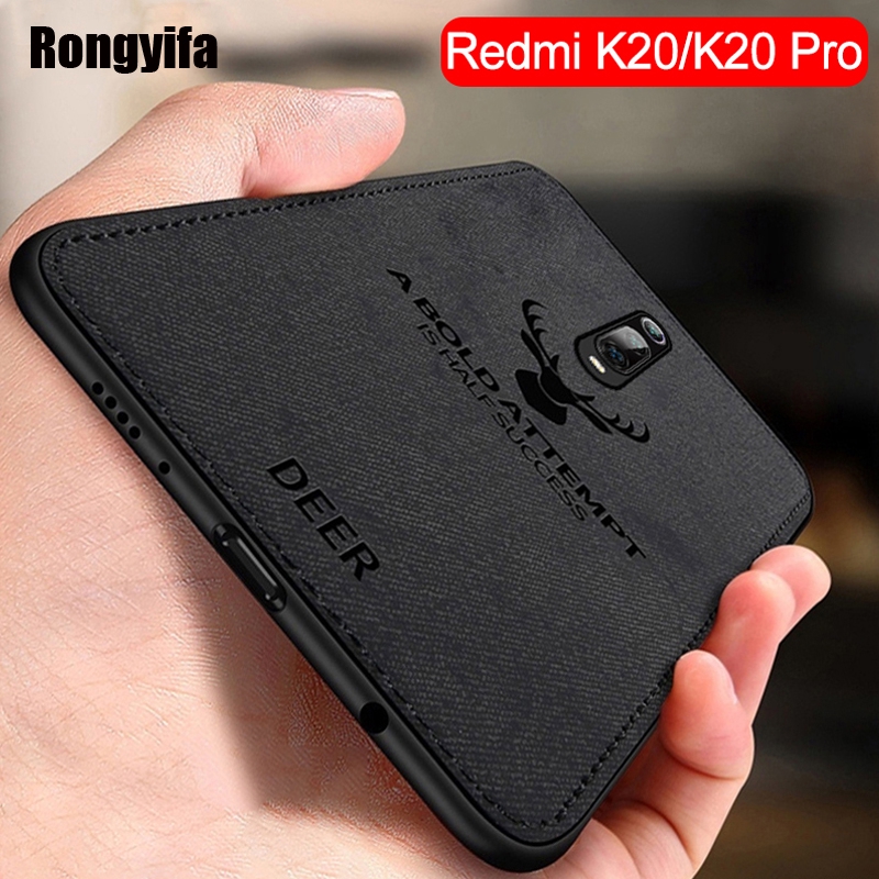 For Xiaomi Redmi K20 Pro Mi 9T Pro Redmi 7 Note 7 Case New Colth Texture Silicone Soft Edge ...
