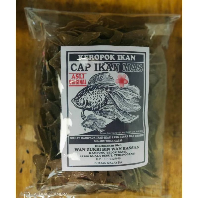 💥🇲🇾 KEROPOK IKAN CAP IKAN EMAS RANGGUP, ENAK(250 G, 500 G, 1 KG) | Shopee Malaysia