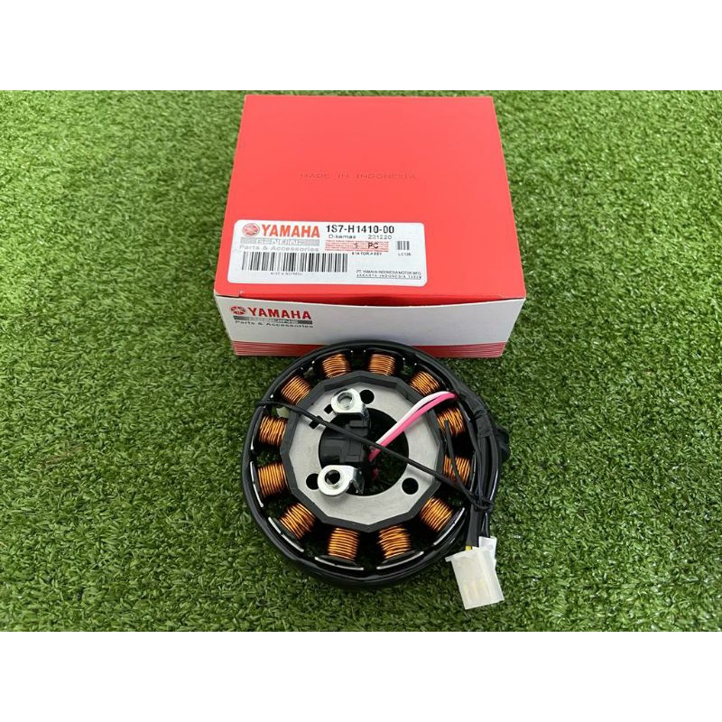 Yamaha Lc135 V1 - V7 Fuel Coil Magnet / Coil Stator 100% Yamahaa Indonesia | Shopee Malaysia
