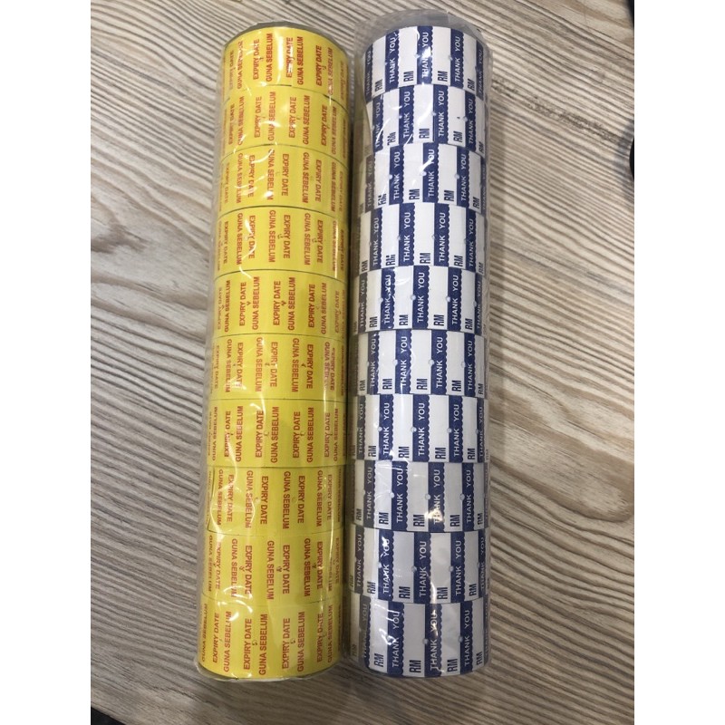 SINGLE LINE PRICE LABELLER STICKER 10rolls/pkt | Shopee Malaysia