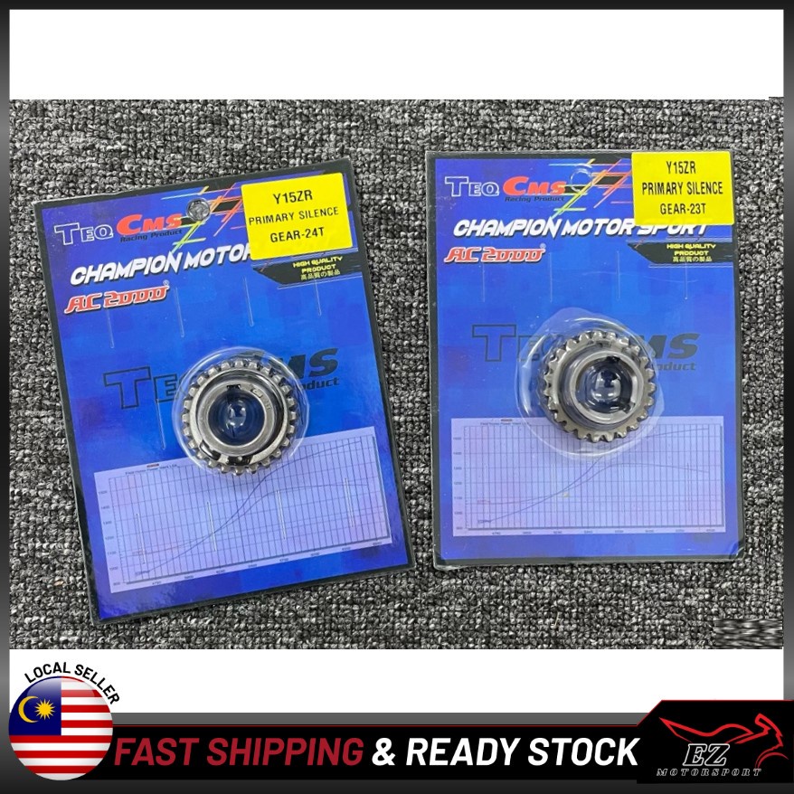 🔥💯 Yamaha Y15 Y15zr v1 v2 Racing Primary Gear Silent (23T/ 24T) Teq Cms ...