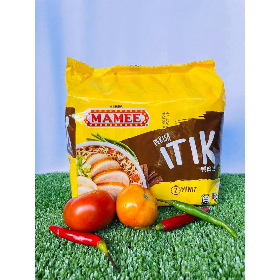 (READY STOCK) Mamee Instant Noodle Duck Flavour | Perisa Itik 5 x 81g ...