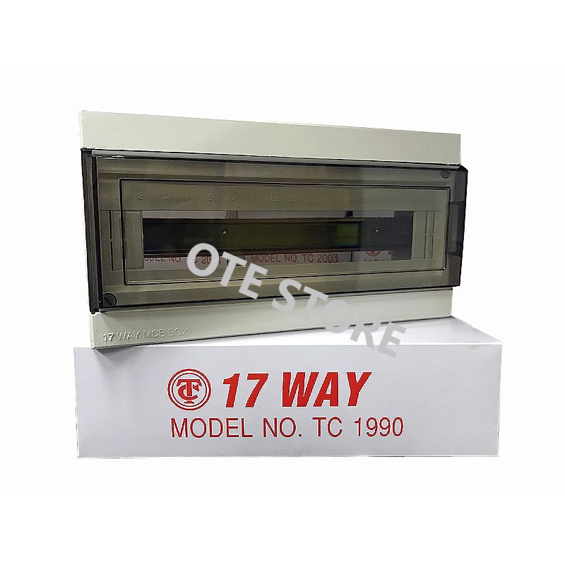 TC 17WAY PVC MCB BOX (TC1990) | Shopee Malaysia