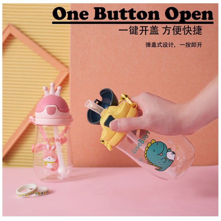 Air Botol Budak Comel 560ml Cute Kids Bottle Drinking Water Bayi Baby ...