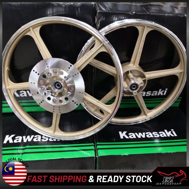 💯🔥 KAWASAKI AR80 AR 80 Sport Rim 18" Inches 140/18 Original Kawasaki ...