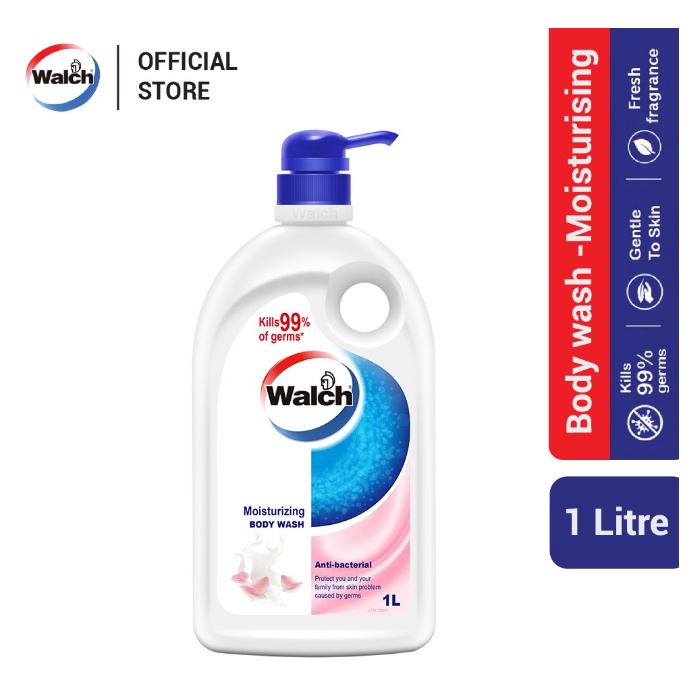 Walch Anti Bacterial Body Wash Refresh Moisturizing Aqua Fresh Assorted ...