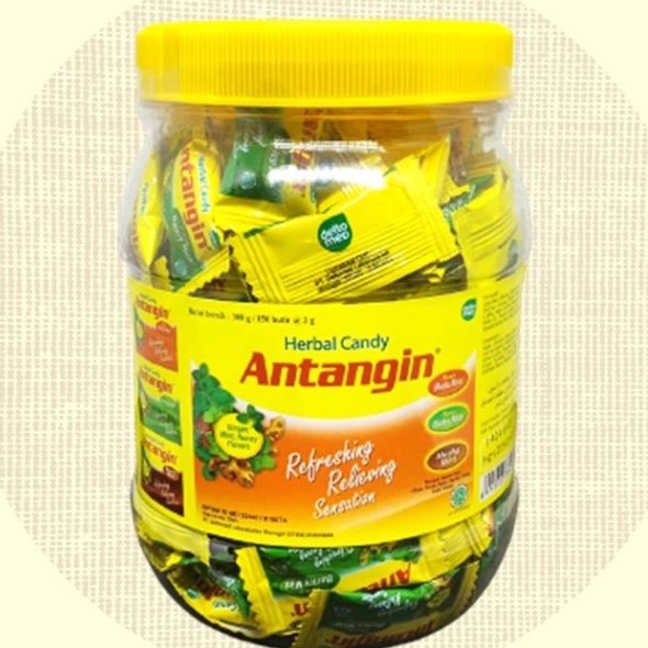 Antangin candy in jars of various flavors candy mint 150 items (300gr ...