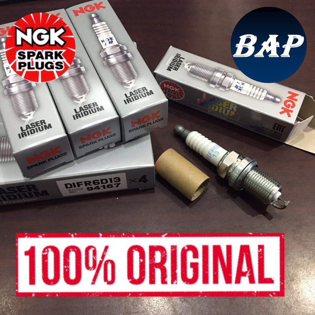 HONDA CITY T9A, JAZZ T5A, CRZ LASER IRIDIUM SPARK PLUG DIFR6D13 NGK | Shopee Malaysia