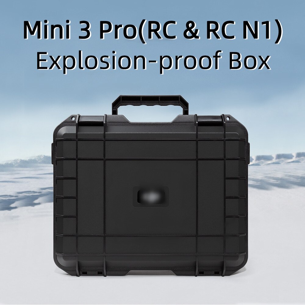 Drone Explosion Proof Case Portable Waterproof Box Hard Shell Large ...