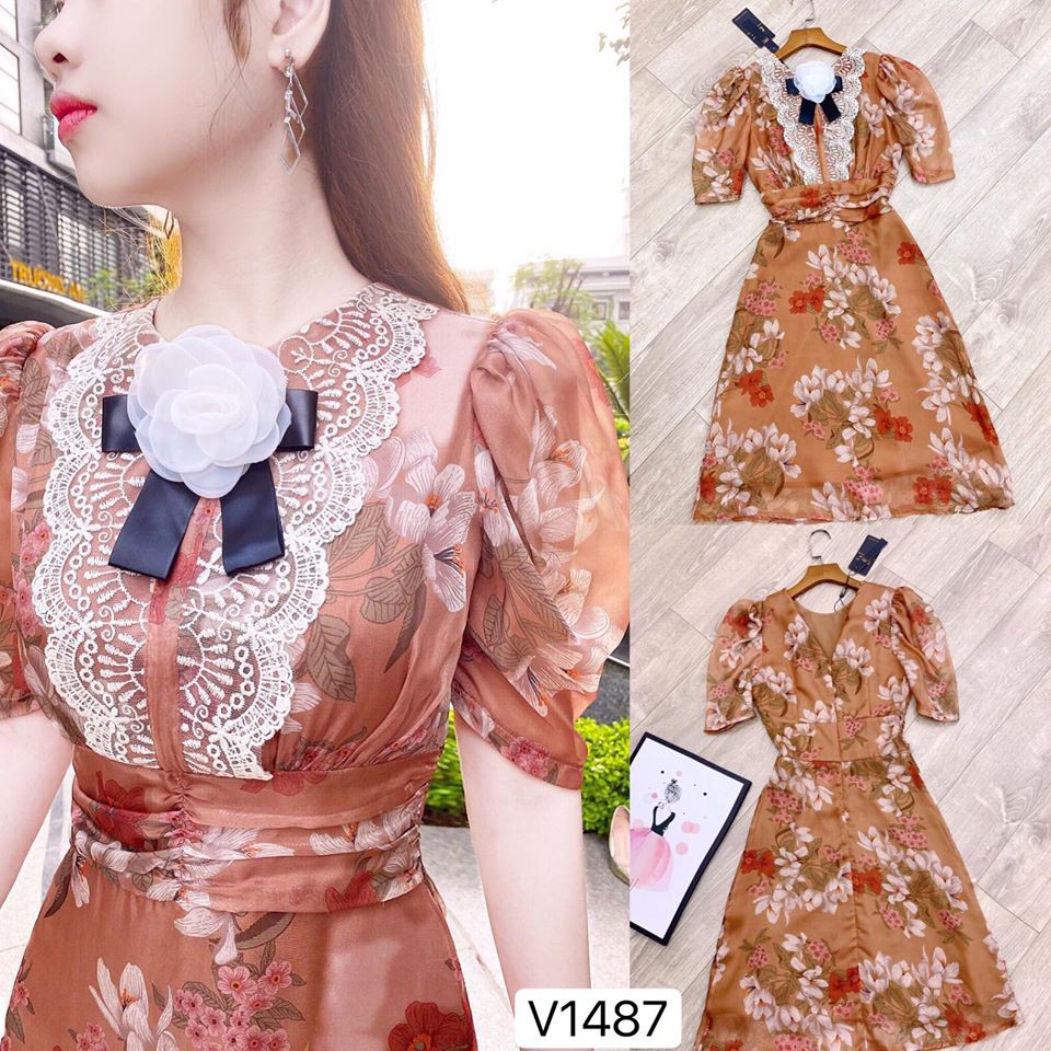 V1487 BEAUTIFUL dress HP DVC (Model photo and floor cover photo taken ...