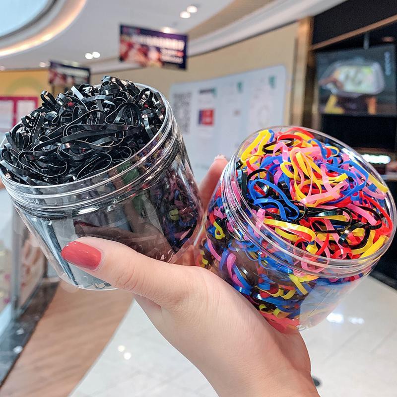 Aksesori rambut kanak-kanak gelang getah pakai buang untuk kanak-kanak ...