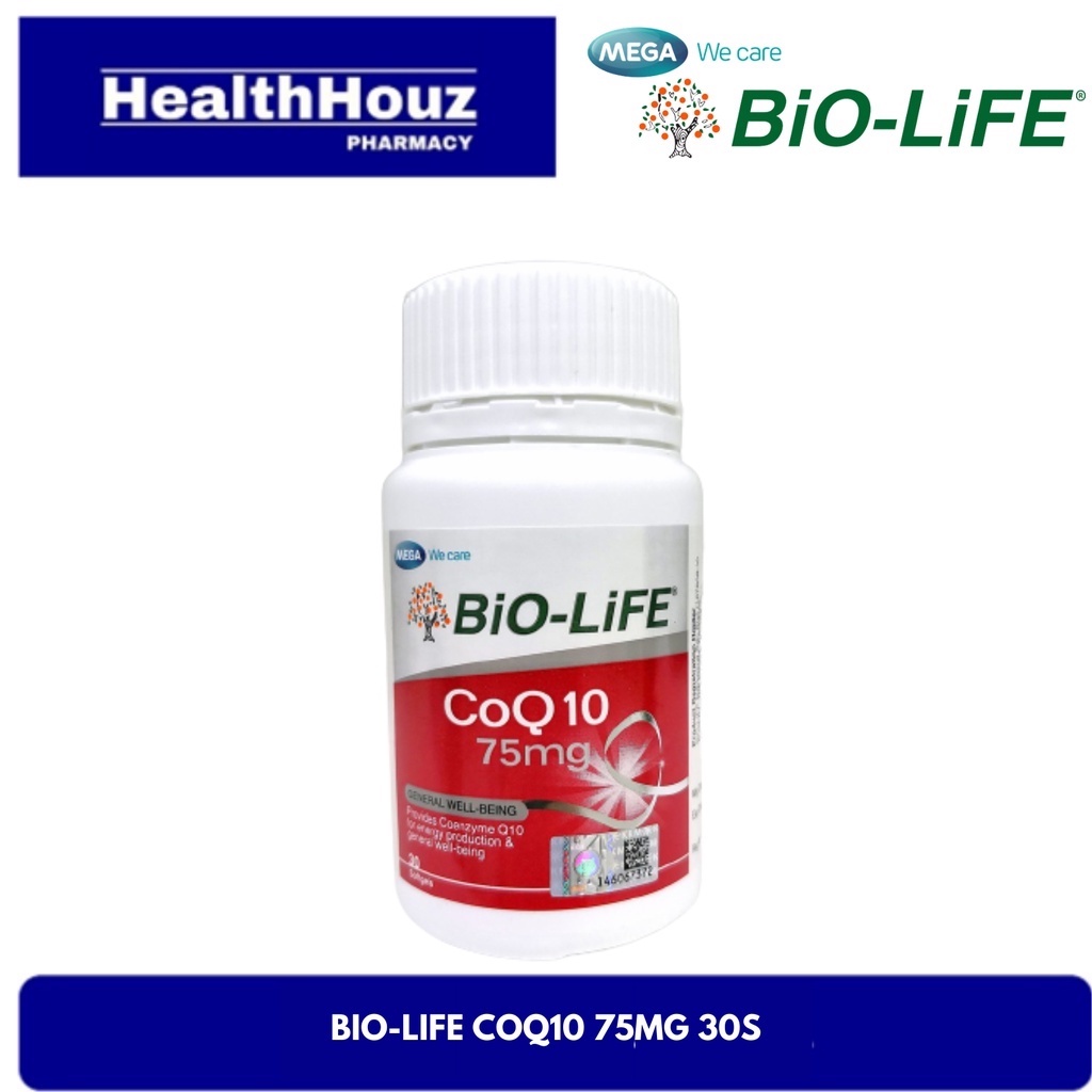 BIO-LIFE COQ10 75mg 30's | Shopee Malaysia