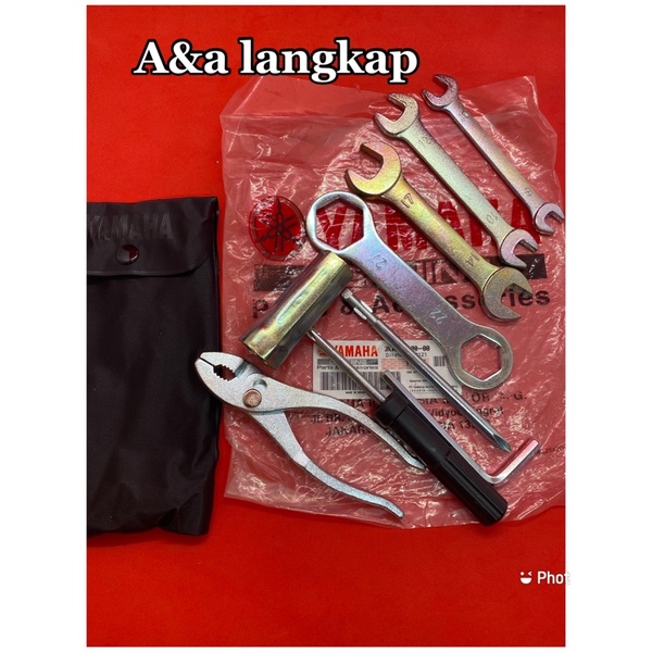 TOOL KIT/SPANA SET YAMAHA RXZ/125zr ORIGINAL HONG LEONG YAMAHA | Shopee ...