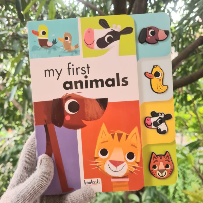 My FIRST ANIMALS (Children's book: board book) | Shopee Malaysia