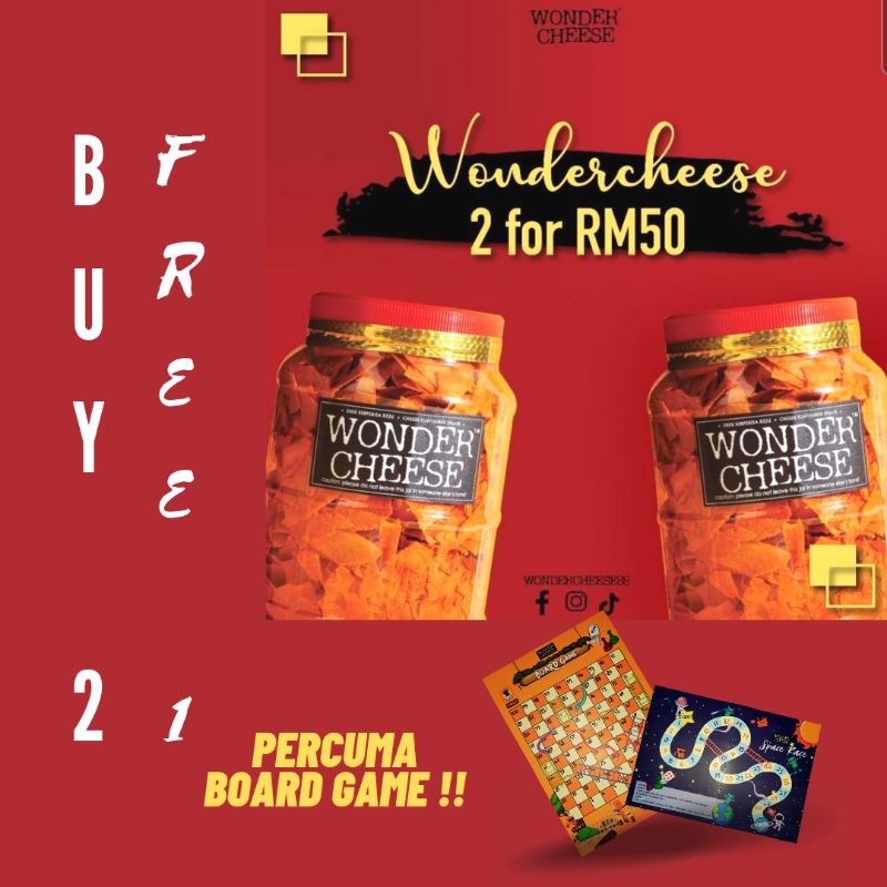 WONDER CHEESE VIRAL 500G | Shopee Malaysia