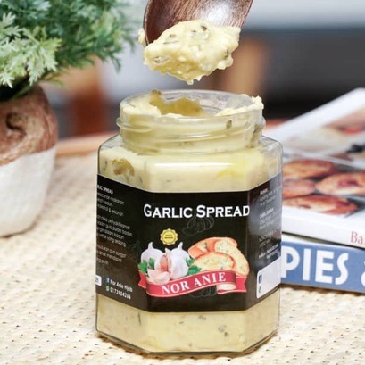 [Ready Stock] Garlic Spread Premium Butter Homemade Breakfast, Bawang ...